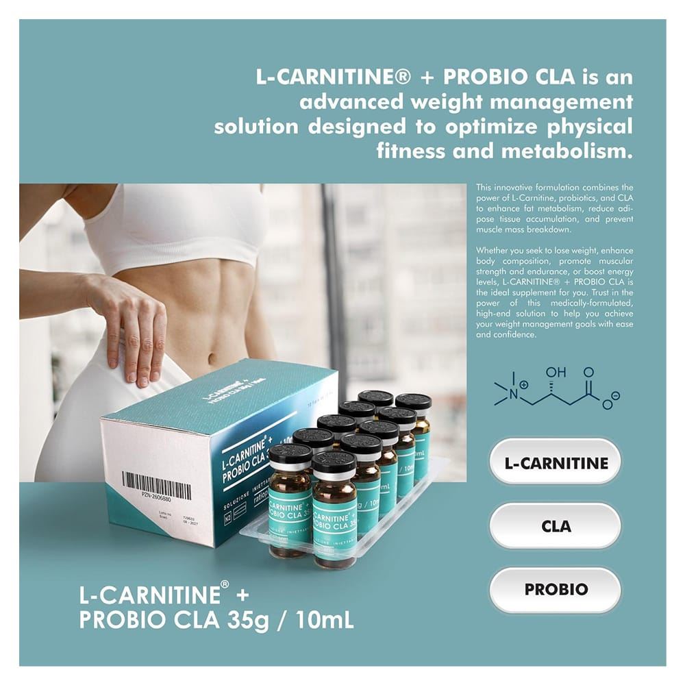 Ratiopharm L-Carnitine plus Probio CLA 35g Weight Loss & Fat Loss Injection